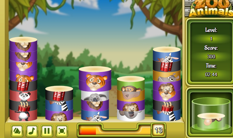 Zoo Animals HTML5 Puzzle Games – Tool Sello – ToolSello